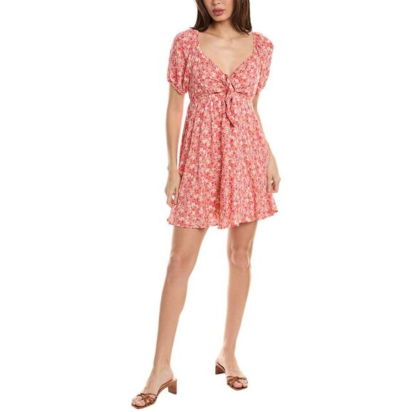 Socialite | Dresses | Socialite Tie Front Aline Dress | Poshmark